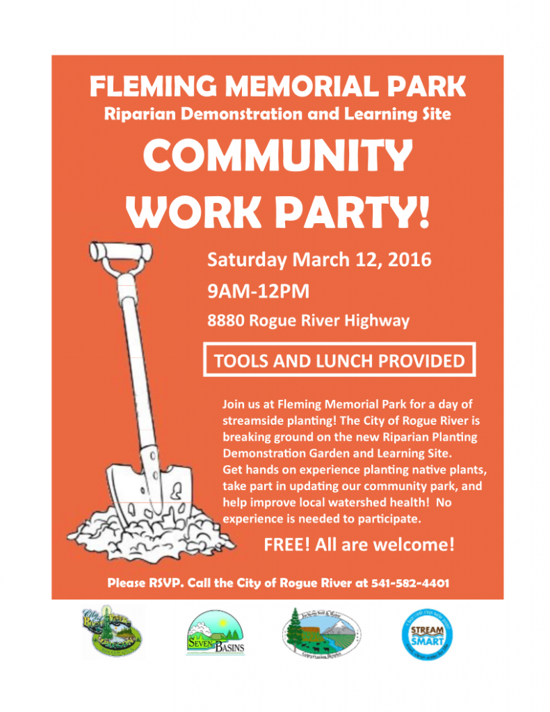 Fleming Memorial Park Community Work Party – 94.3 The Bridge